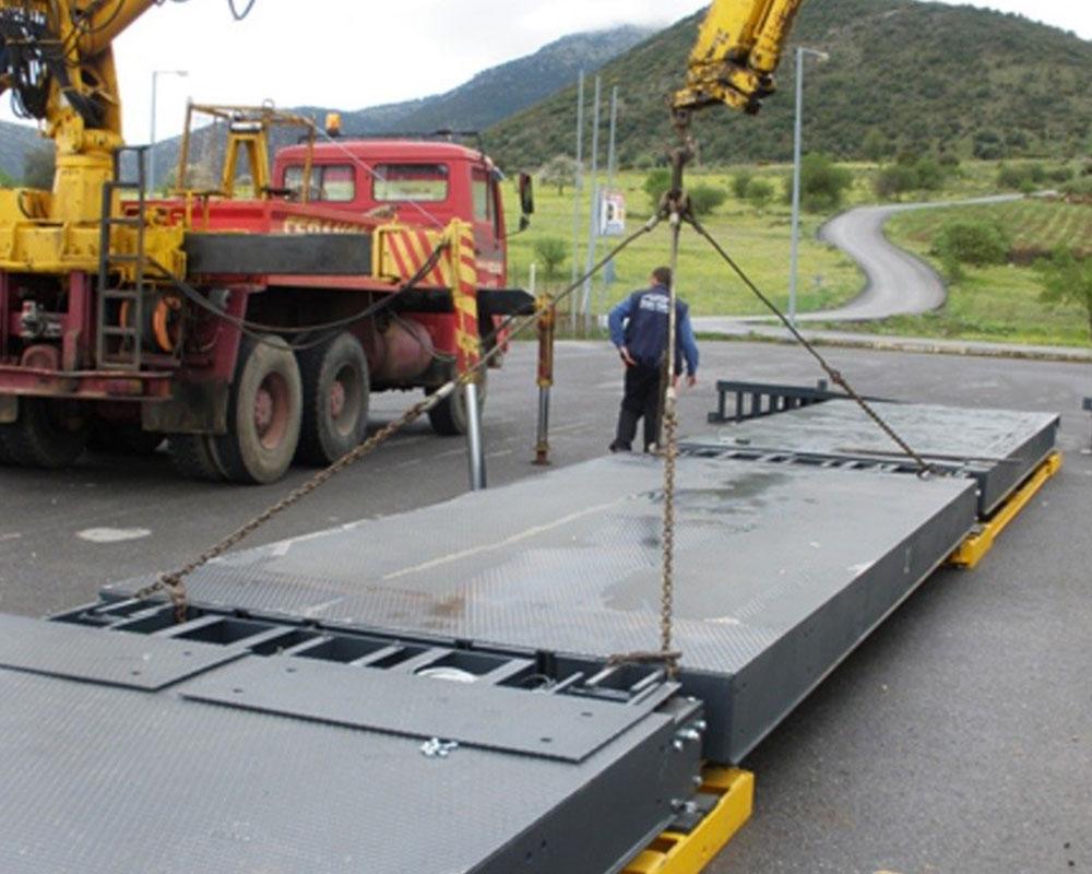 Fully Portable Steel Deck Weighbridge