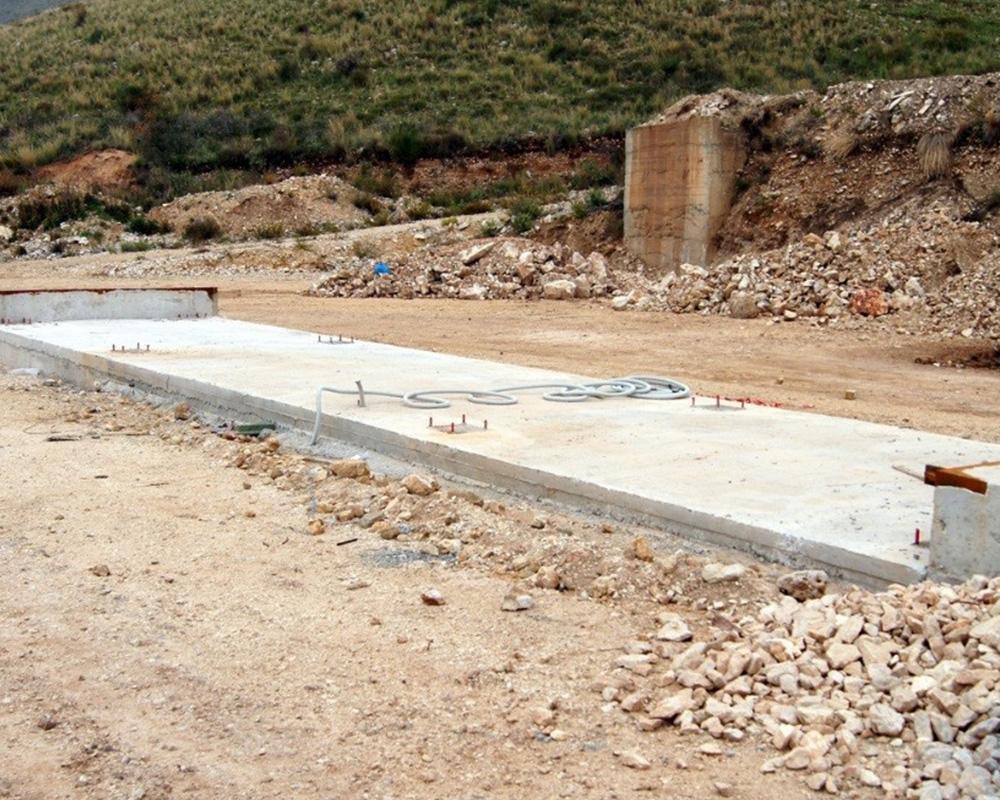 Surface or Pit Mounted Easy Transportable Steel Deck Weighbridge