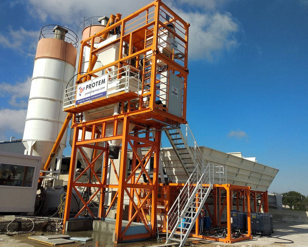 Containerized Type Concrete Batching Plants