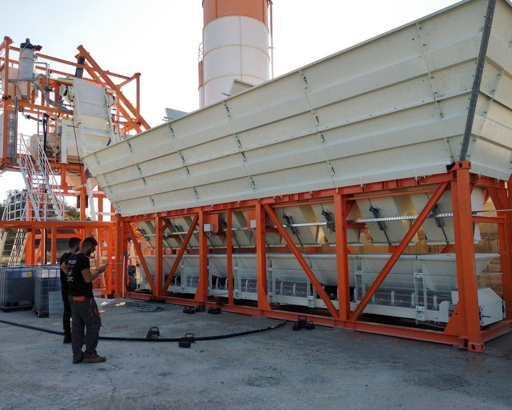Containerized Type Concrete Batching Plants