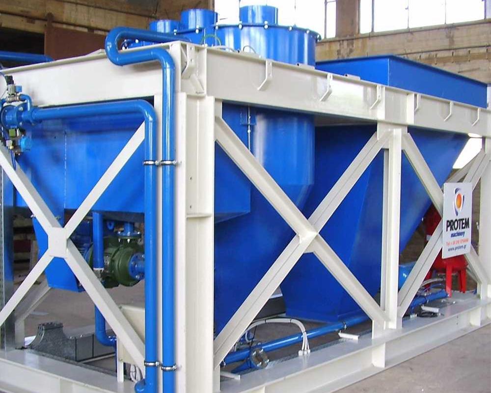 Containerized Type Concrete Batching Plants