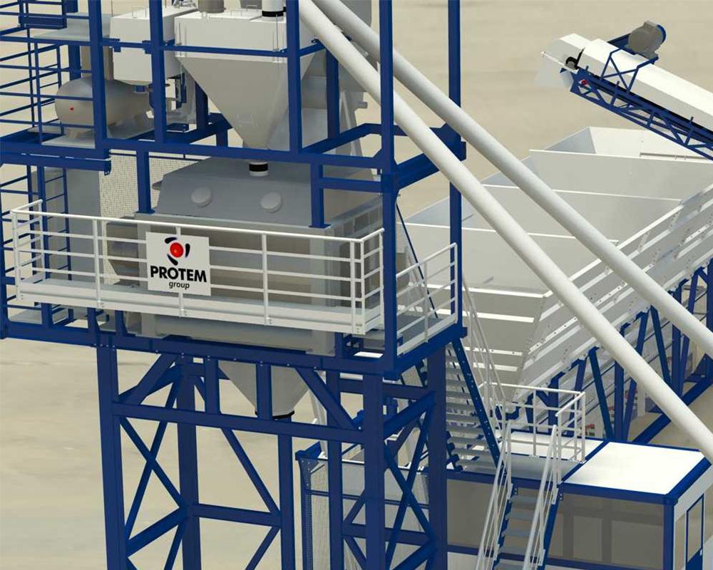 Containerized Type Concrete Batching Plants