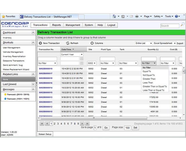 Fuel Inventory Module