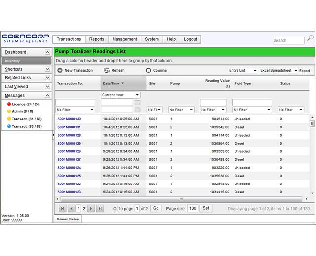 Fuel Inventory Module