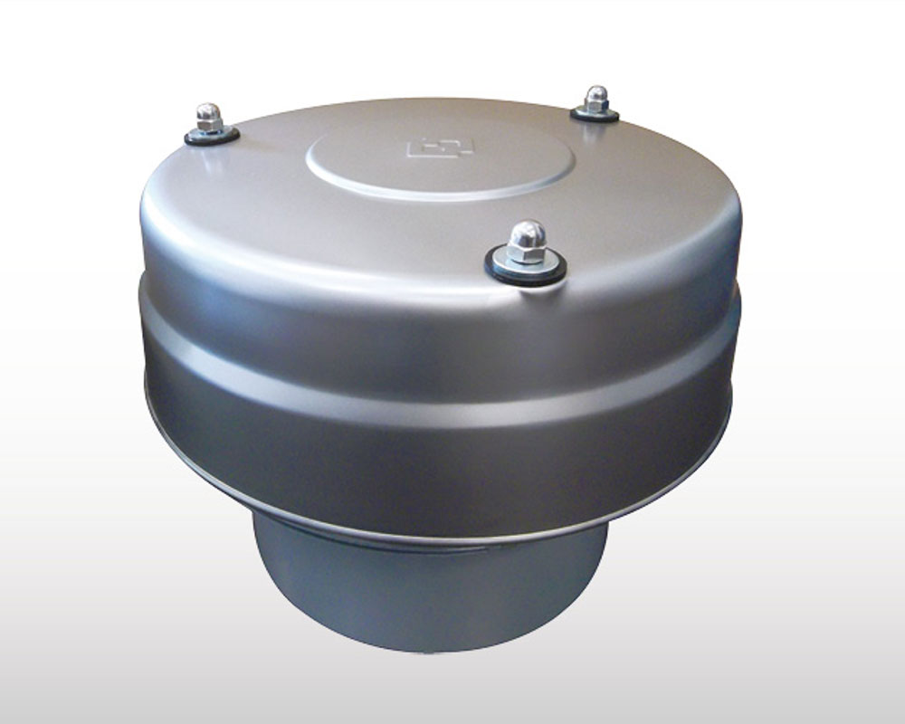 Pressure relief valves for silos