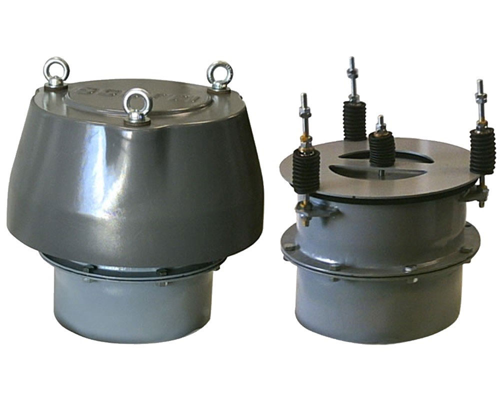 Pressure relief valves for silos